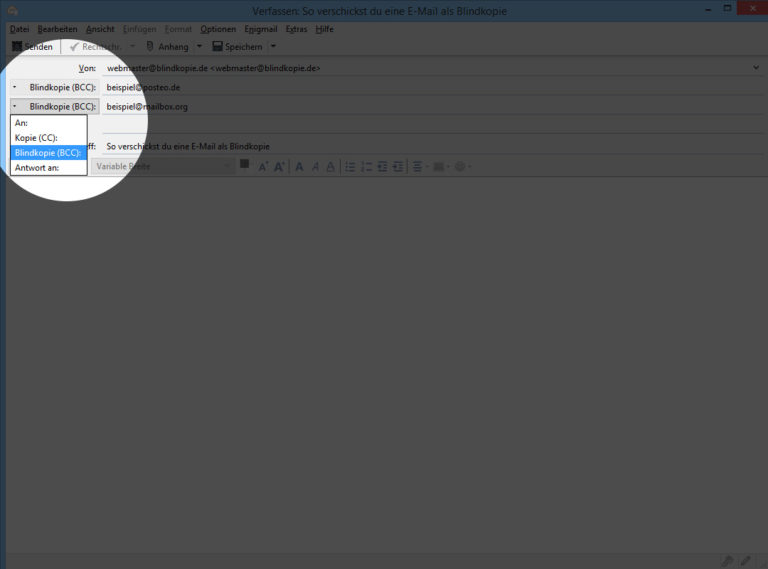 BCC-Anleitung: Wie du E-Mails als Blindkopie versendest ...